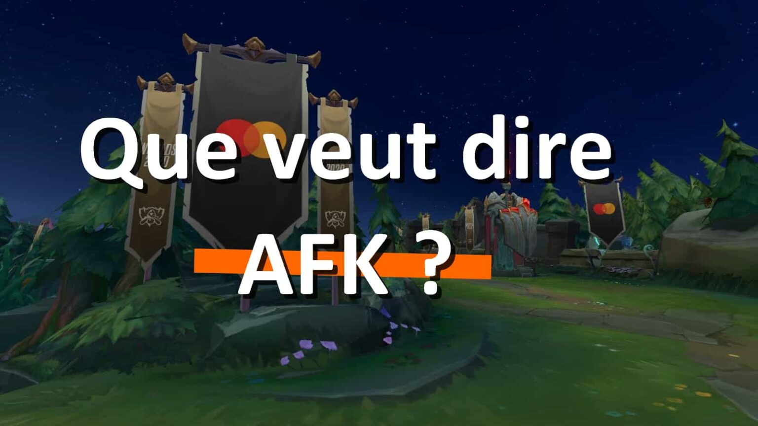 Que veut dire "AFK" ? Définition et explication