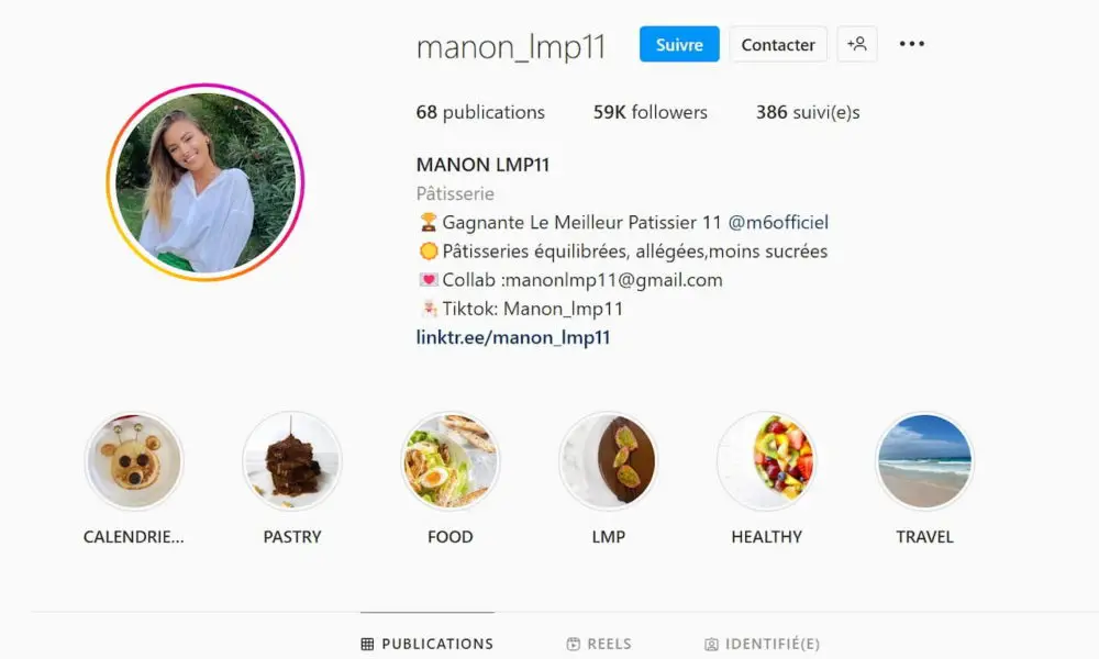 Manon Le meilleur pâtissier 2022 : Quel est son compte Instagram